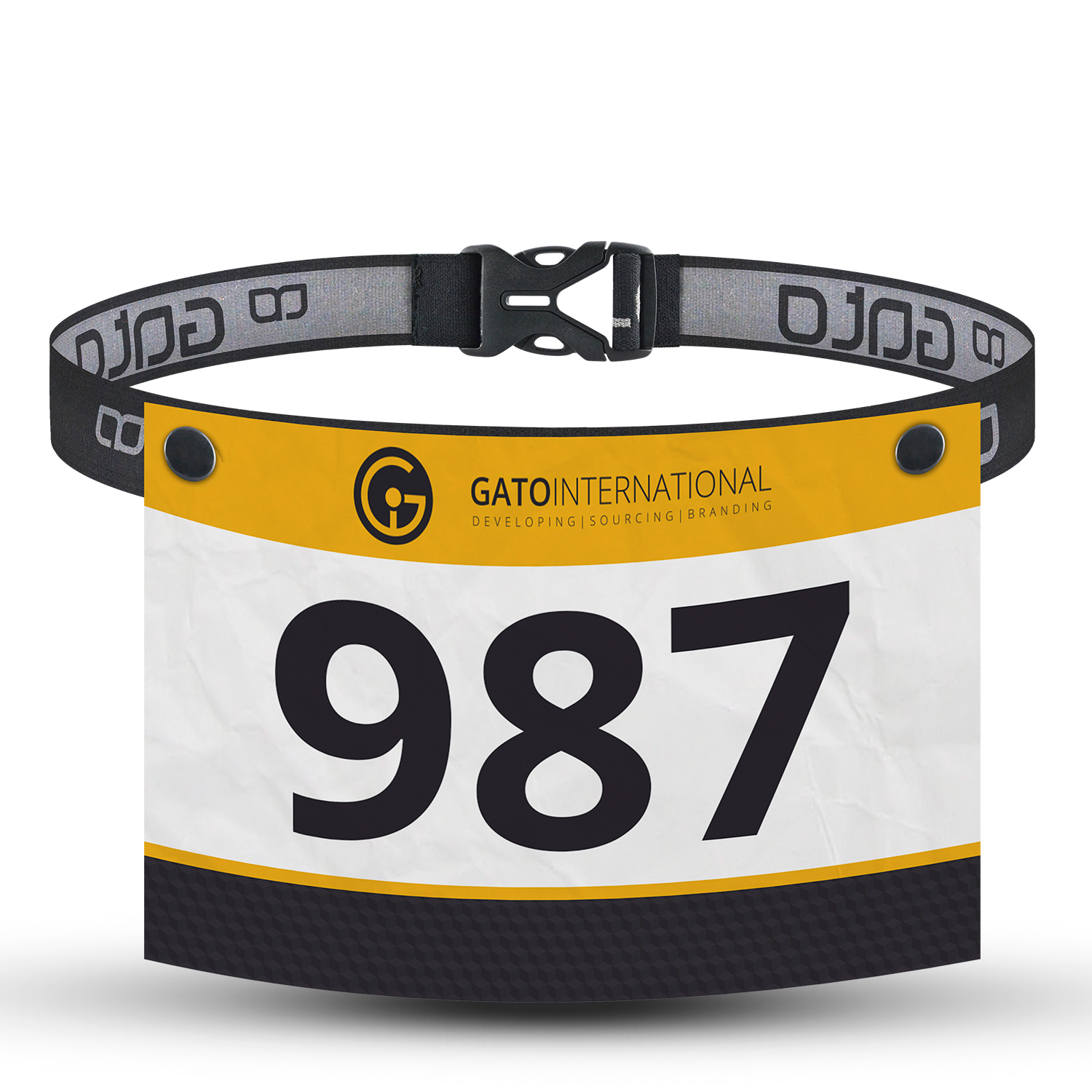 GATO RACE NUMBER BELT - RunFit Tilburg | Rotterdam | Den-Haag